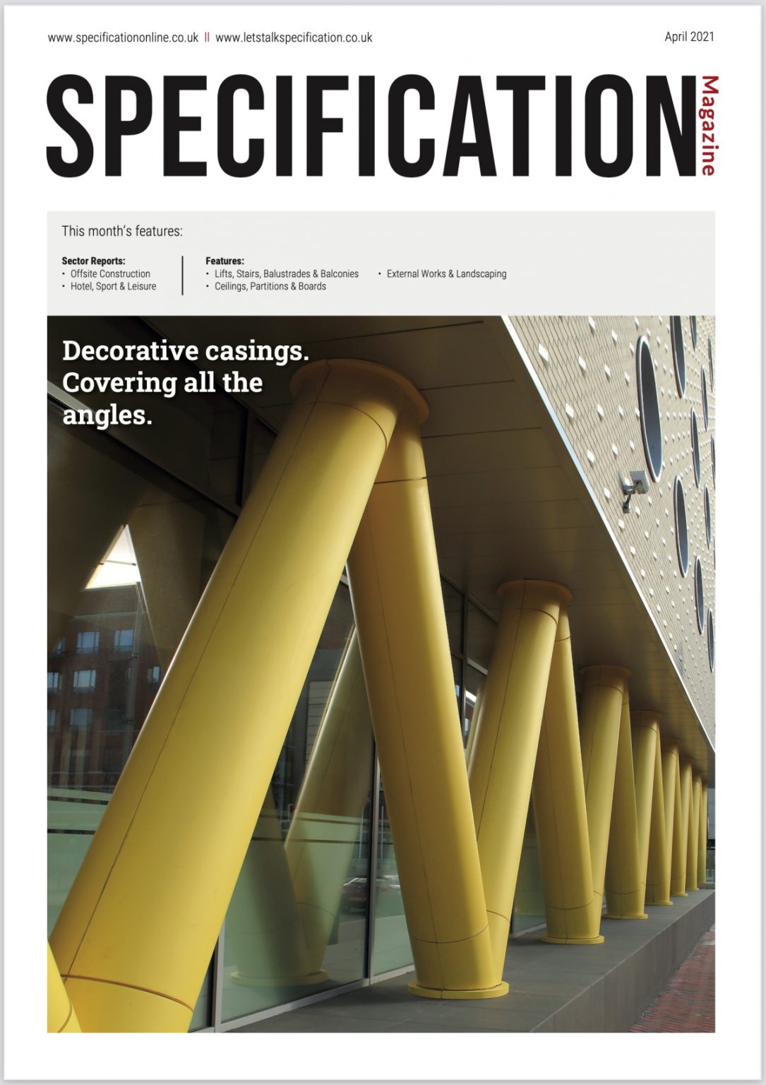 Encasement features in Specification magazine - Encasement Column ...