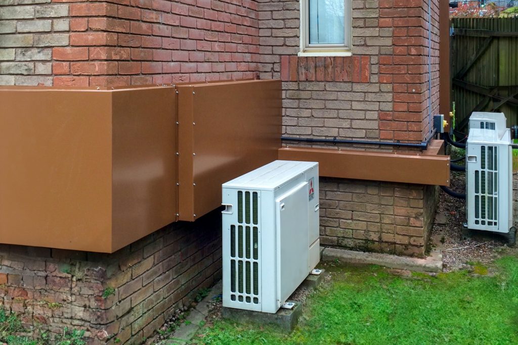Pipe boxing for social housing – covering up with Encasement - Encasement